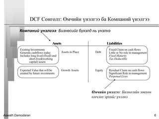 Lecture 3,4 dcf analysis | PPTX