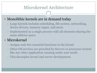 Lecture 3,4 operating systems | PPTX