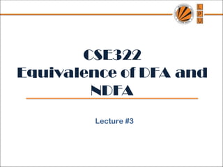 lecture 3.ppt by 5th SEM LPU Lecture PPT | PPT