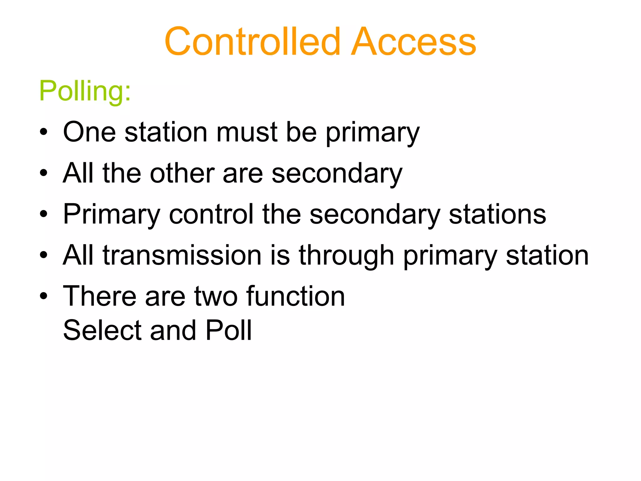 Multiple Access Techniques | PPT | Computer Networking | Computing