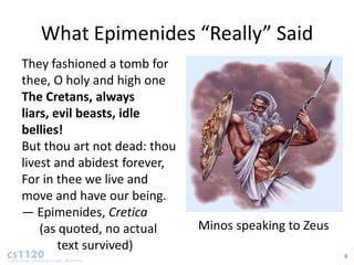 Class 35: Self-Reference | PPTX