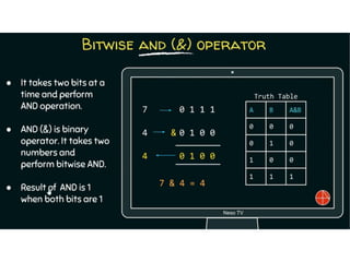 Lecture 35 and 36 Bitwise Operators.pdf