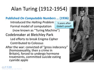 Class 36: Halting Problem | PPTX