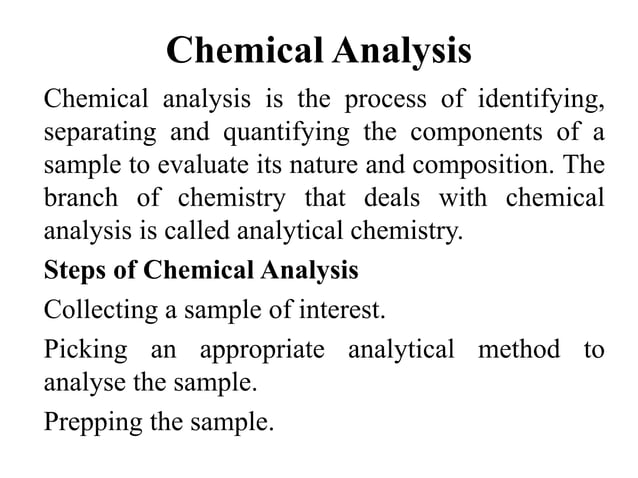 Lecture 38-39 Chemical Analysis (1).pptx