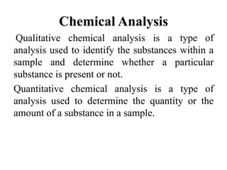 Lecture 38-39 Chemical Analysis (1).pptx