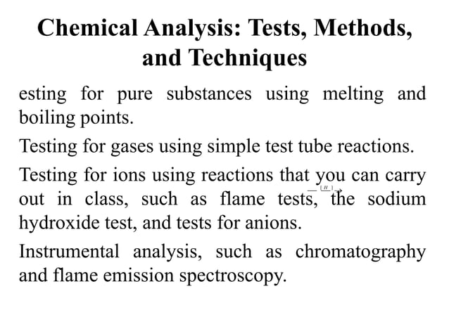 Lecture 38-39 Chemical Analysis (1).pptx