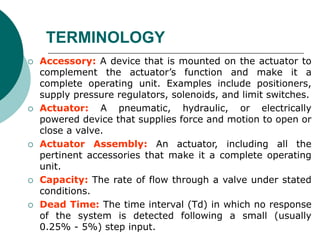 Pneumatic Control Valve as a Final Control Element | PPT