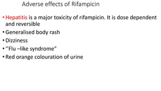 Lecture 38 DRUGS USED IN THE TREATMENT OF TUBERCULOSIS AND LEPROSY.pptx ...