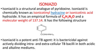 Lecture 38 DRUGS USED IN THE TREATMENT OF TUBERCULOSIS AND LEPROSY.pptx