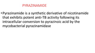 Lecture 38 DRUGS USED IN THE TREATMENT OF TUBERCULOSIS AND LEPROSY.pptx