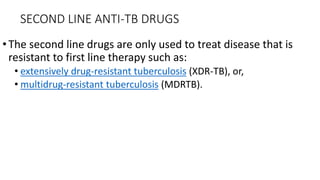 Lecture 38 DRUGS USED IN THE TREATMENT OF TUBERCULOSIS AND LEPROSY.pptx