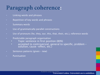 Lecture 3 academic writing in english | PPT