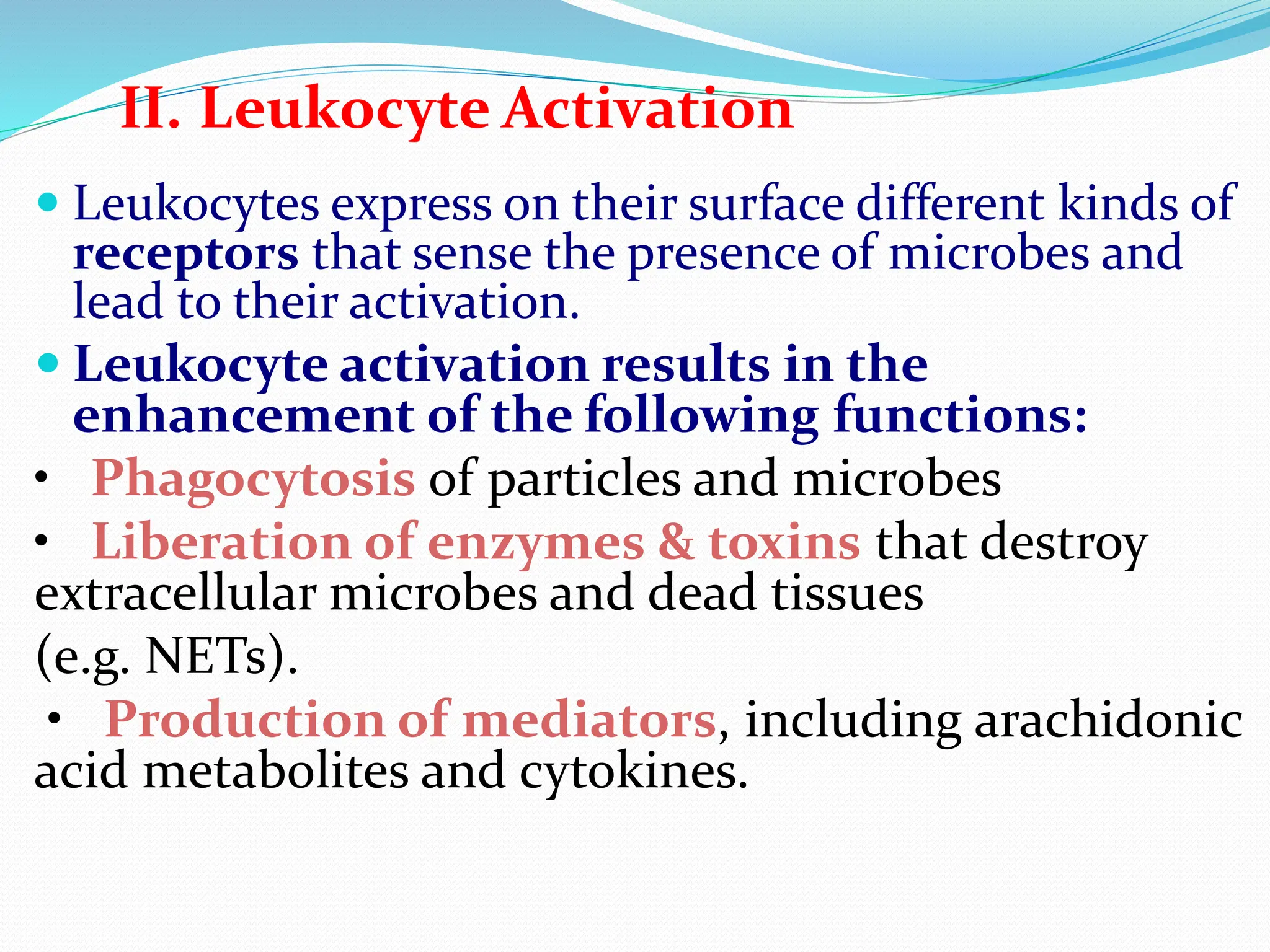 Lecture 3 Acute inflammation definition, events, signs and ...