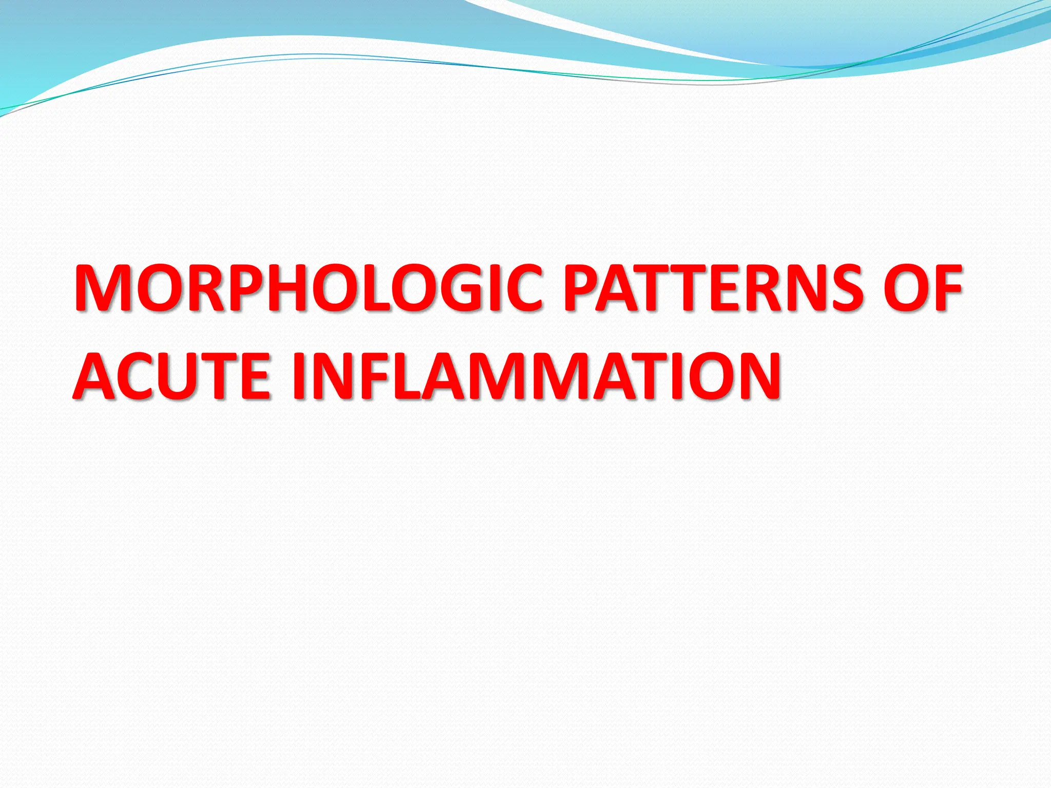 Lecture 3 Acute inflammation definition, events, signs and ...