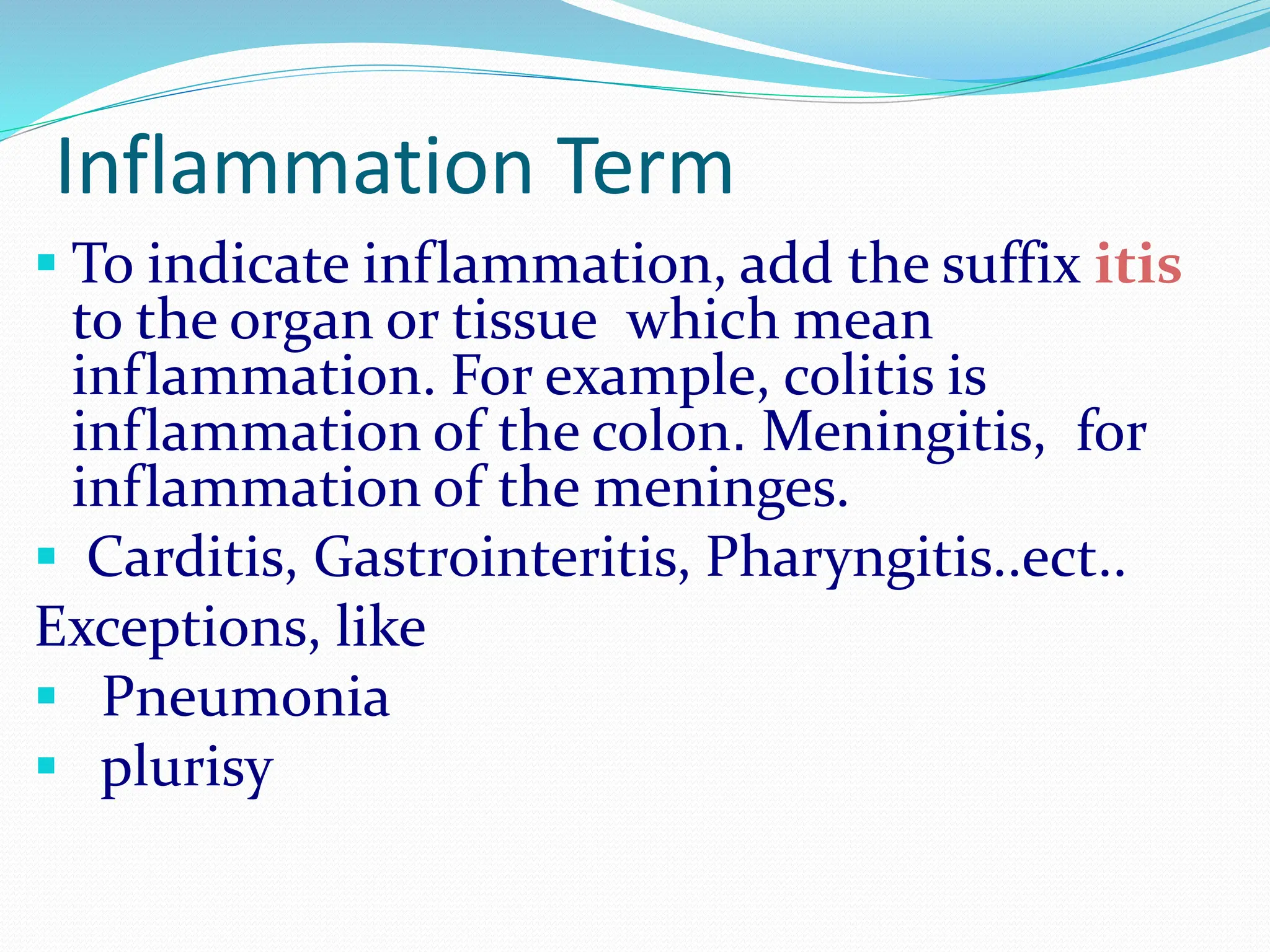 Lecture 3 Acute inflammation definition, events, signs and ...