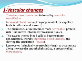 Lecture 3 Acute inflammation definition, events, signs and ...
