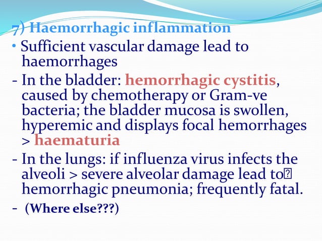 Lecture 3 Acute inflammation definition, events, signs and ...