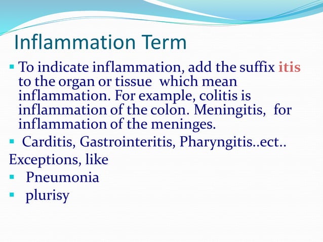 Lecture 3 Acute inflammation definition, events, signs and ...