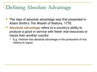 Lecture 3 Advantage theory.pptx for international business | PPTX