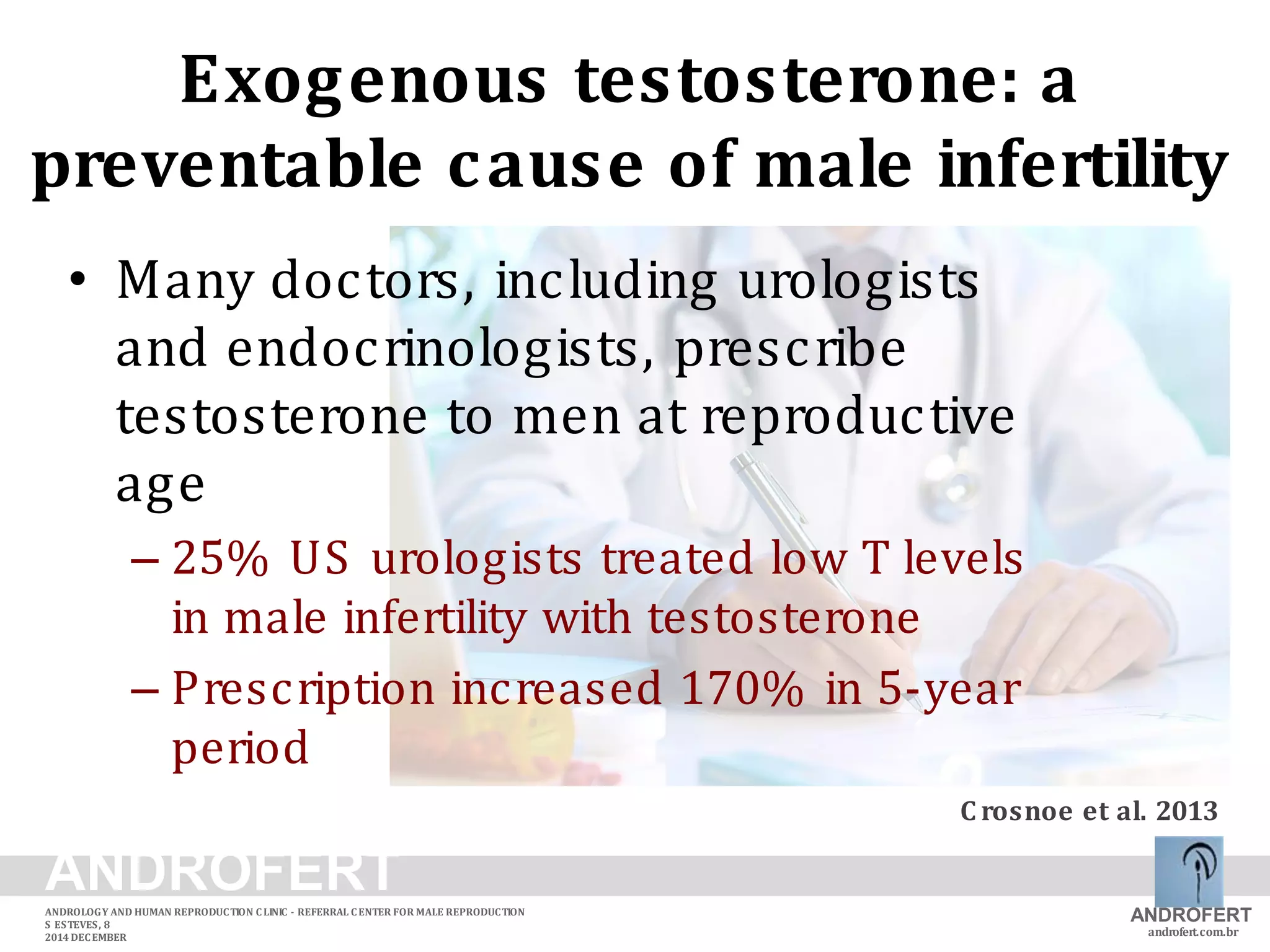 Anabolic Steroids and Male Infertility | PDF