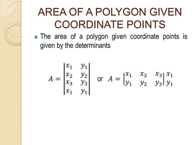 Lecture #3 analytic geometry | PPTX