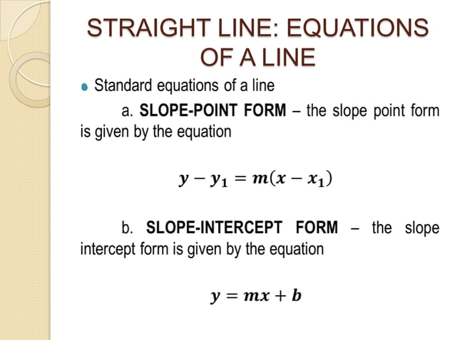 Lecture #3 analytic geometry | PPTX