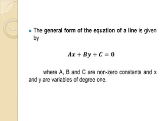 Lecture #3 analytic geometry | PPTX
