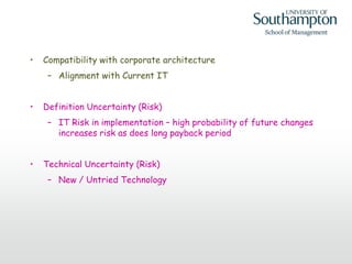 Project Selection | PPTX