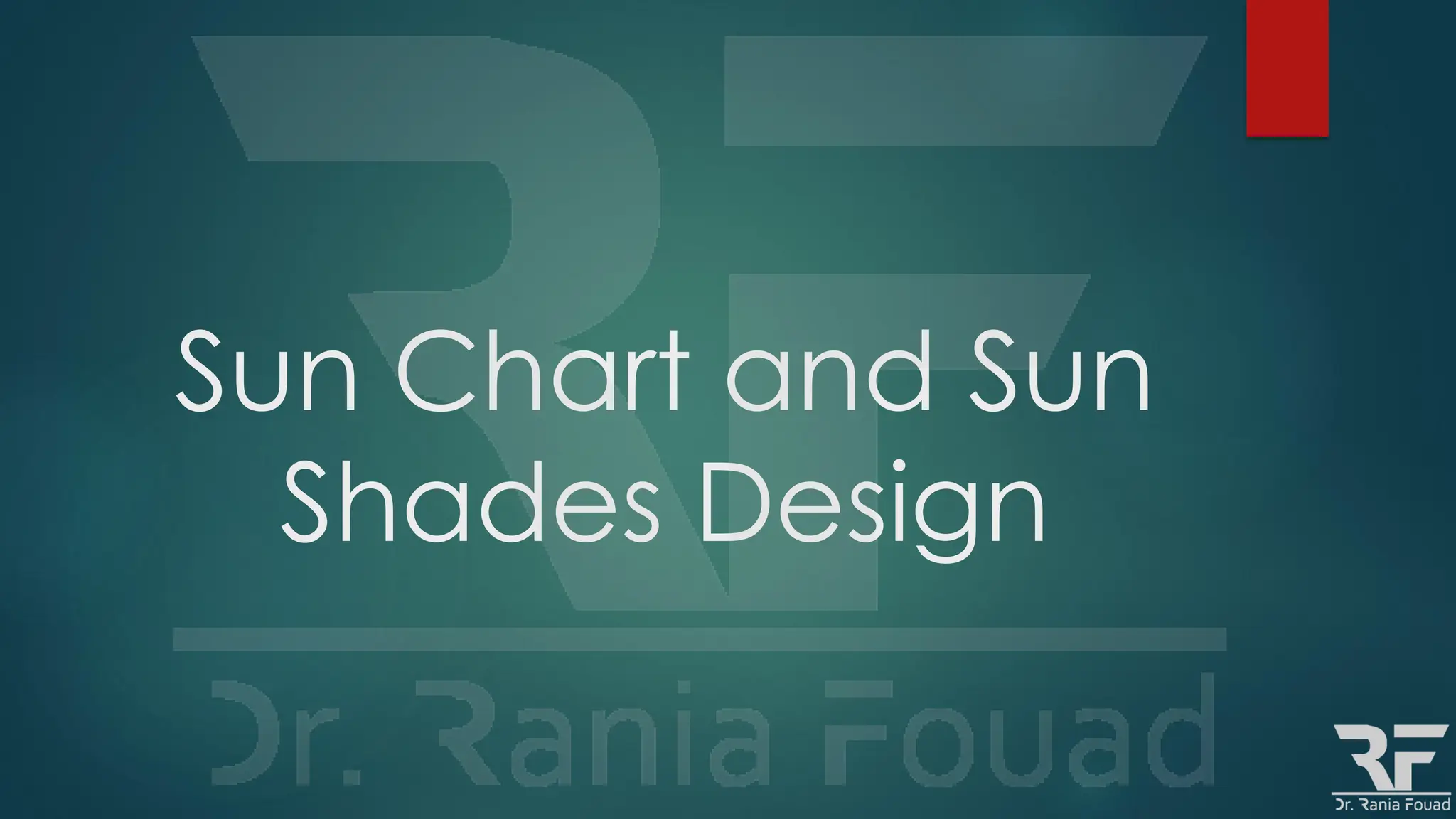 Lecture 3 Architecture and Climate Elements - Sun breakers design.pdf