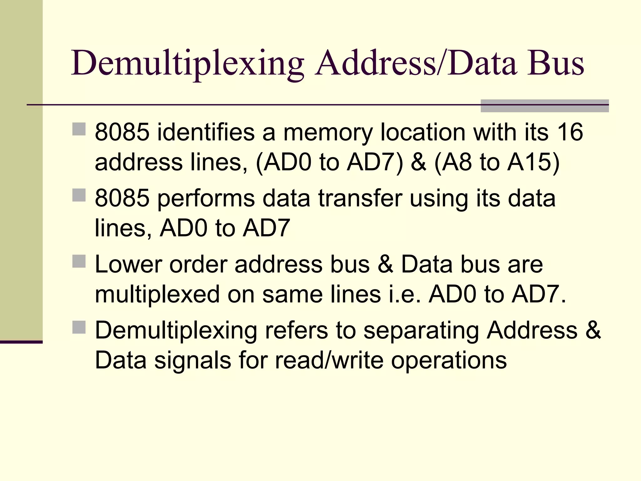 architecture memory interfacing | PPT