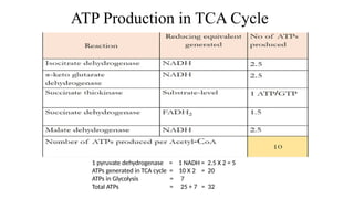 Tricarboxylic cycle biochemistry subject | PPTX