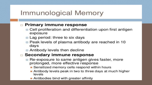 Adaptive Immunity- Human Health and Disease powerpoint | PPT