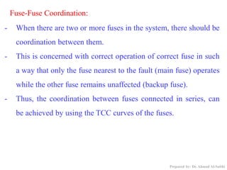 Lecture 3b - Fuses Coordination in Power System.pdf