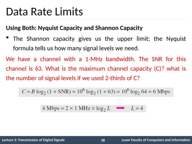 Lecture 3 Baseband Transmission Part1 Pptx