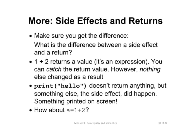Lecture 3 Basic Syntax And Semantics Pdf Programming Languages Computing