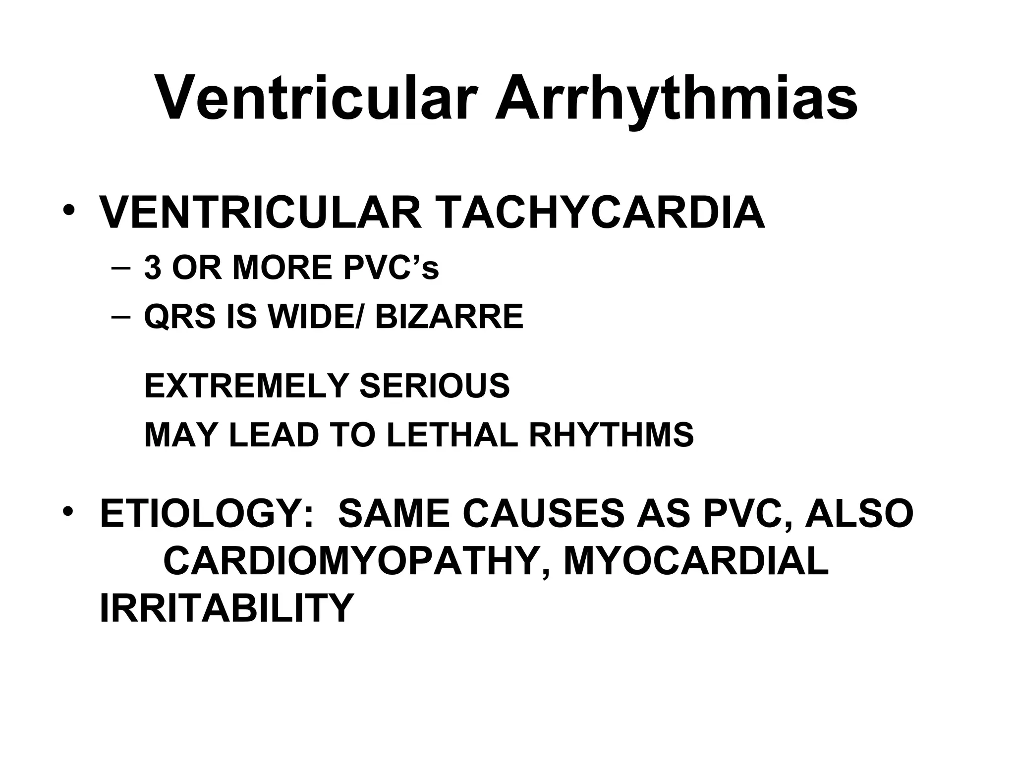 Lecture 3 cardiac rhythms | PPT