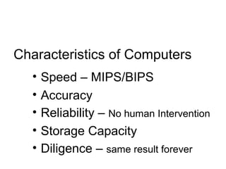 clasification of digital computer and application of computers | PPT