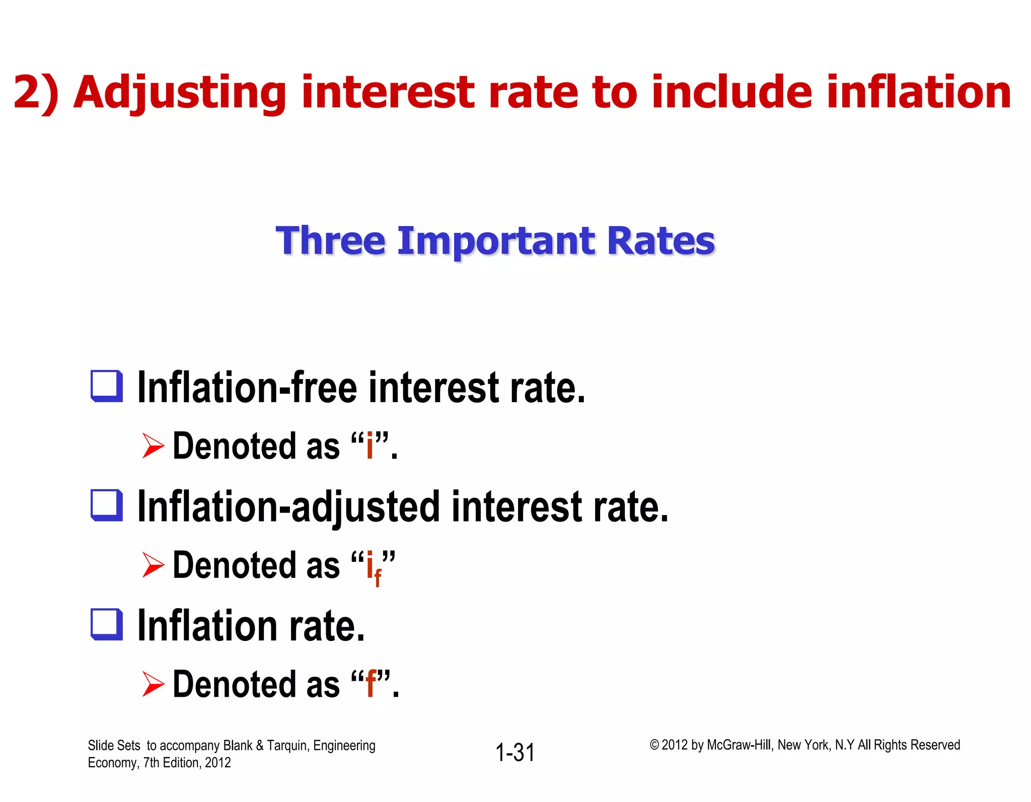 Lecture # 3 compounding factors effects of inflation | PDF