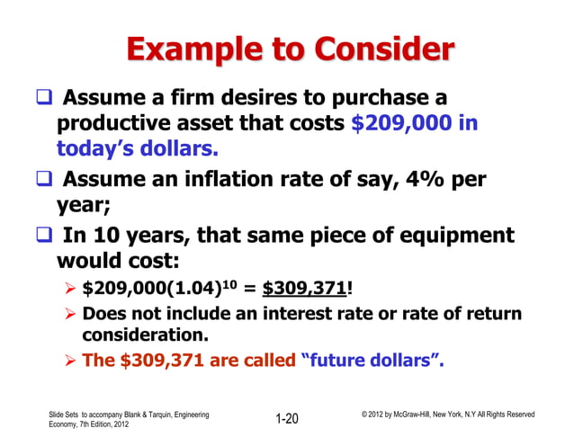 Lecture # 3 compounding factors effects of inflation | PDF