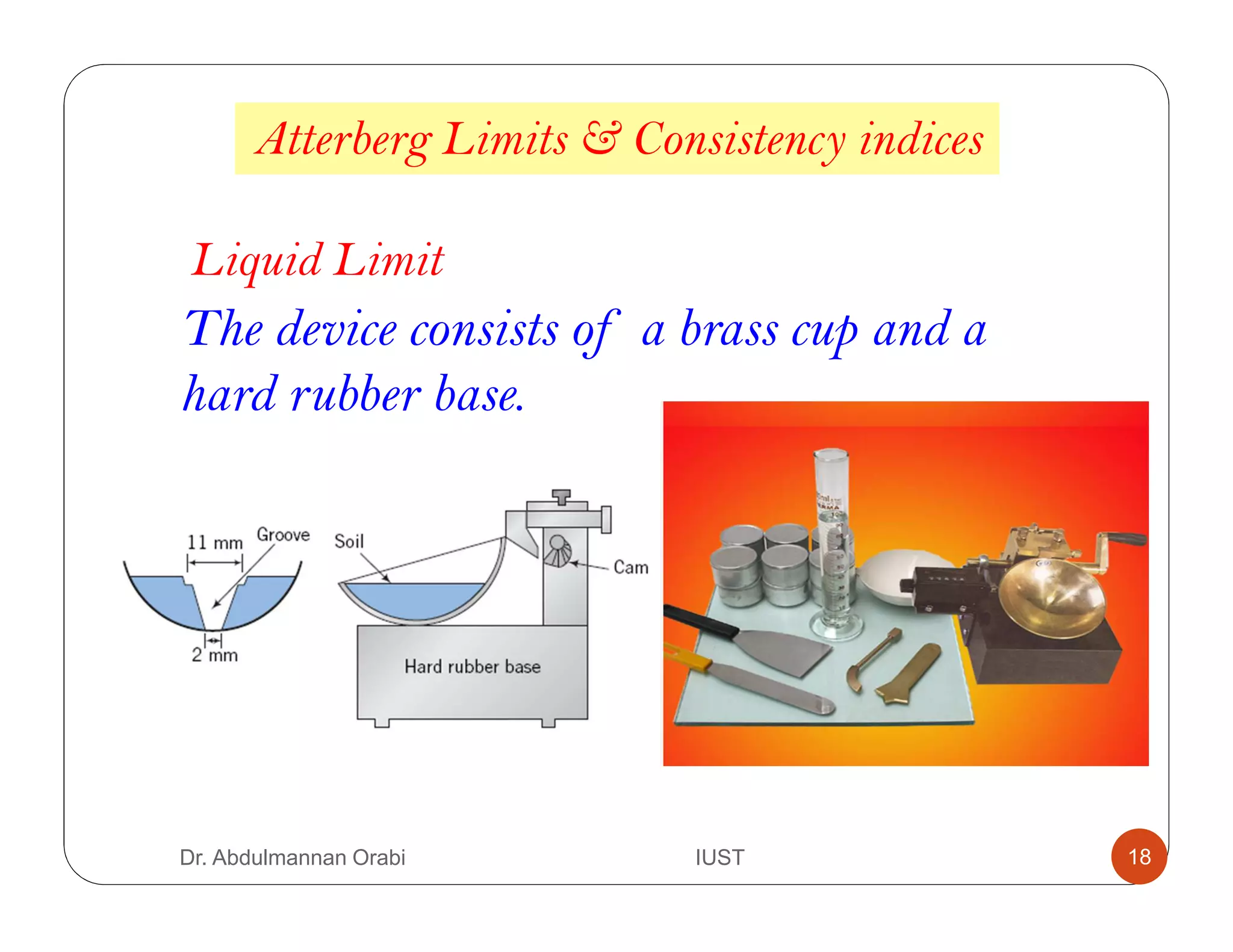 Lecture 3 consistncy of soil | PDF