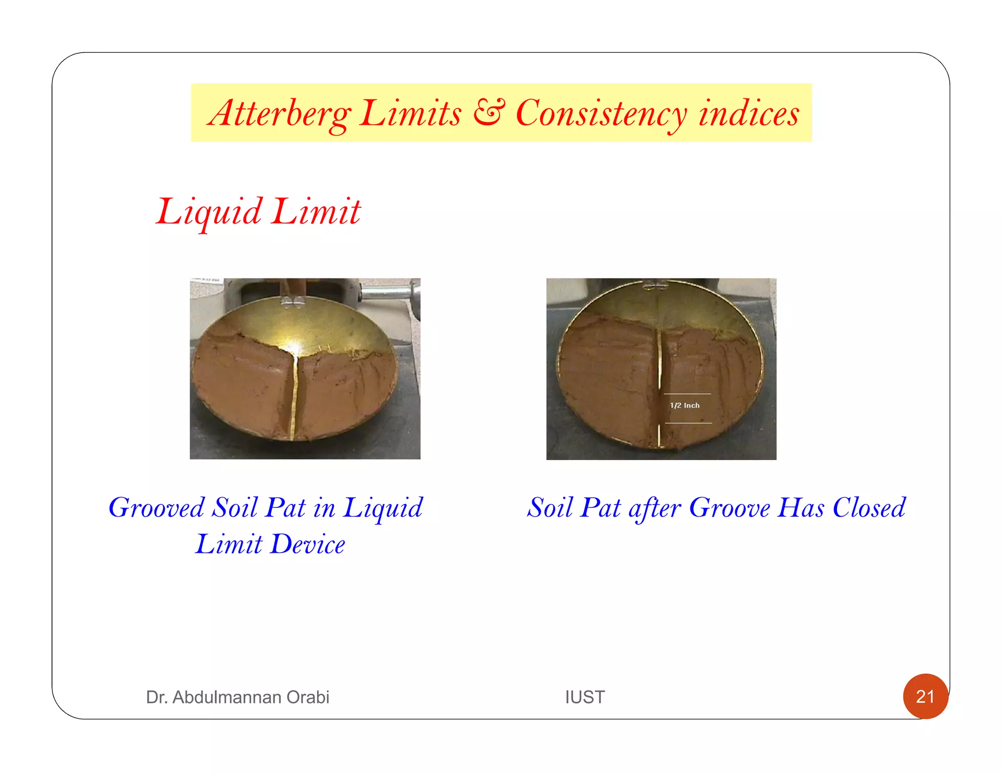 Lecture 3 consistncy of soil | PDF