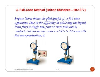 Lecture 3 consistncy of soil | PDF