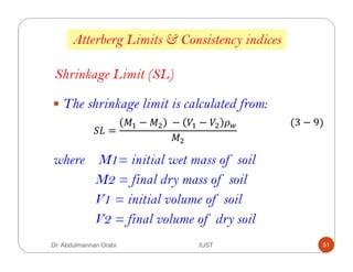 Lecture 3 consistncy of soil | PDF