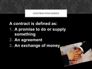 Lecture 3 contracts in counselling | PPTX