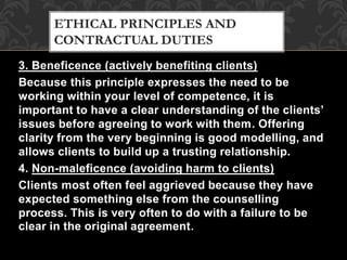 Lecture 3 contracts in counselling | PPTX