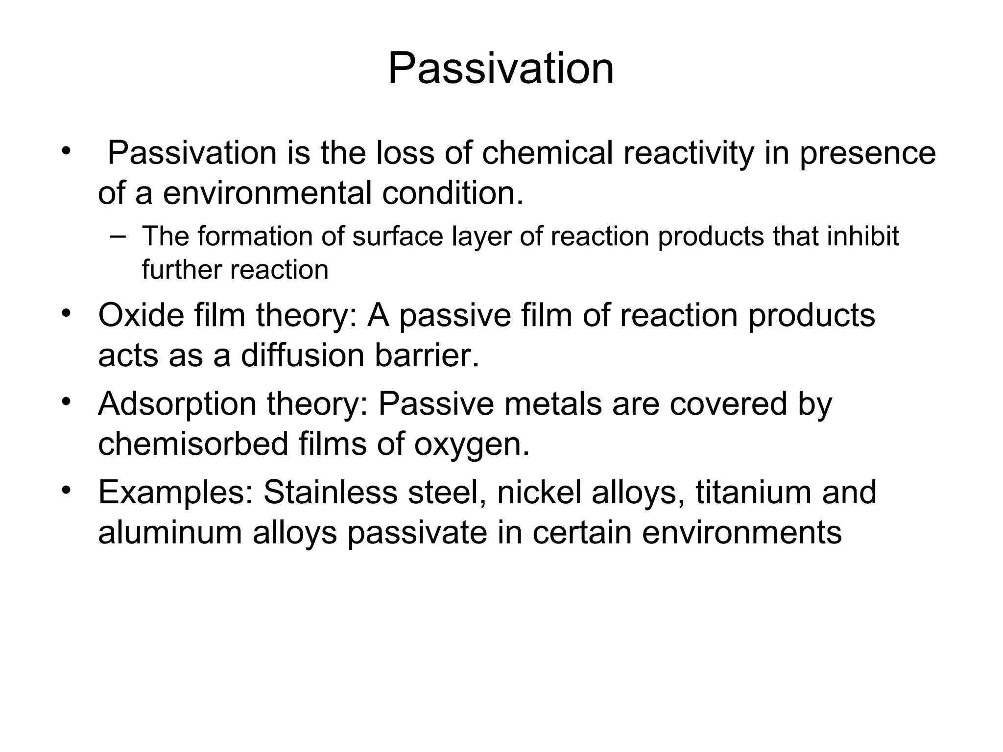 Lecture 3: corrosion kinetics | PPT