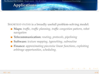 Shortest Path Problem | PPT