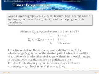 Shortest Path Problem | PPT