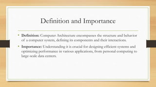 Lecture 3 Computer architecture-cpu.pptx