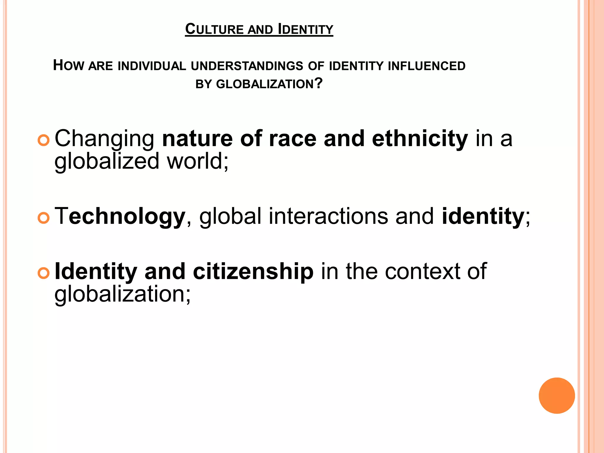 Lecture 3 culture and diversity culture and identity | PPTX